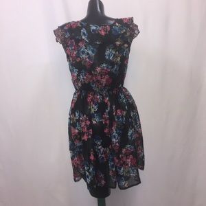 American Rag | Dresses | American Rag Sheer Floral Dress | Poshmark